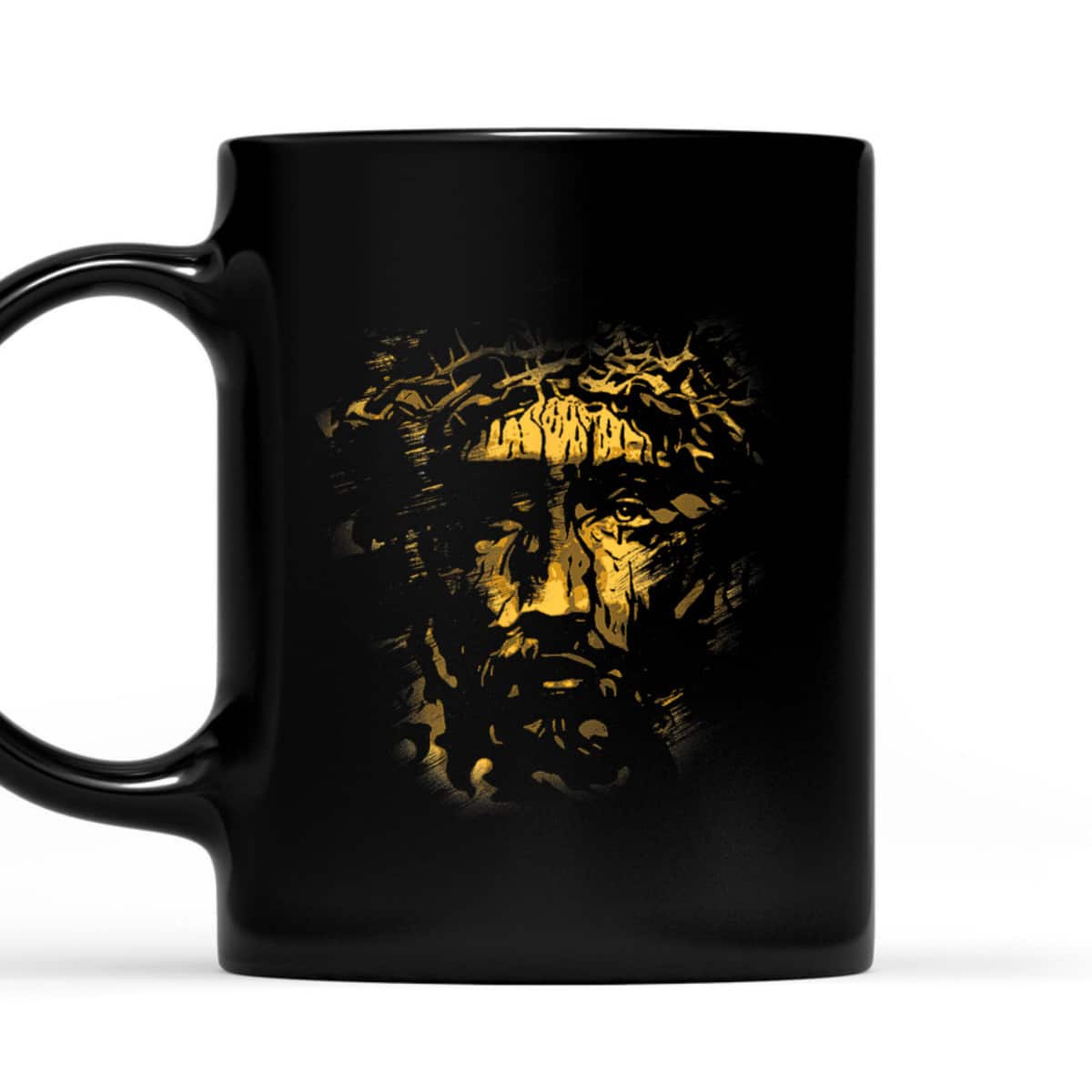 Jesus Face Crown Of Thorns Christian Sweatshirt For Jesus Lover - PODRoyal