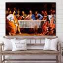 Jesus The Last Supper Christian Religious Faith Printed Poster - PODRoyal