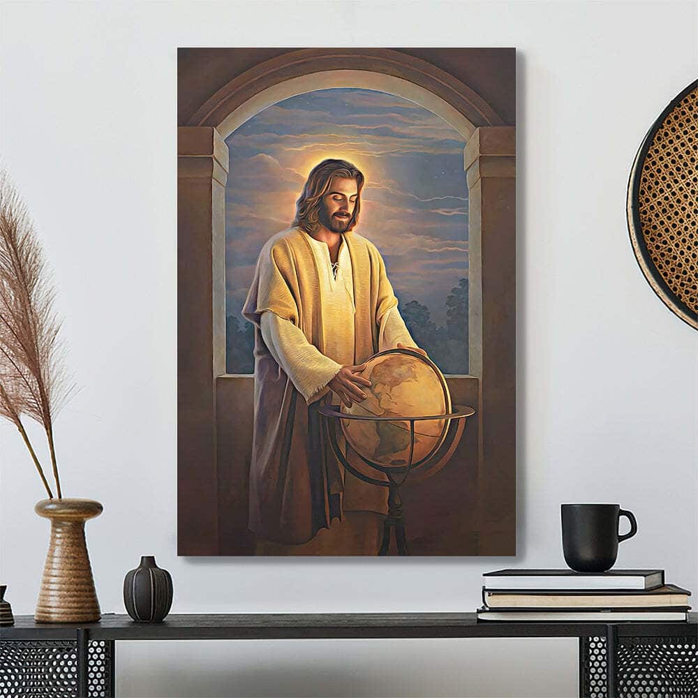Christian Religious Canvas Wall Art Jesus Christ Bible Verse Scripture ...