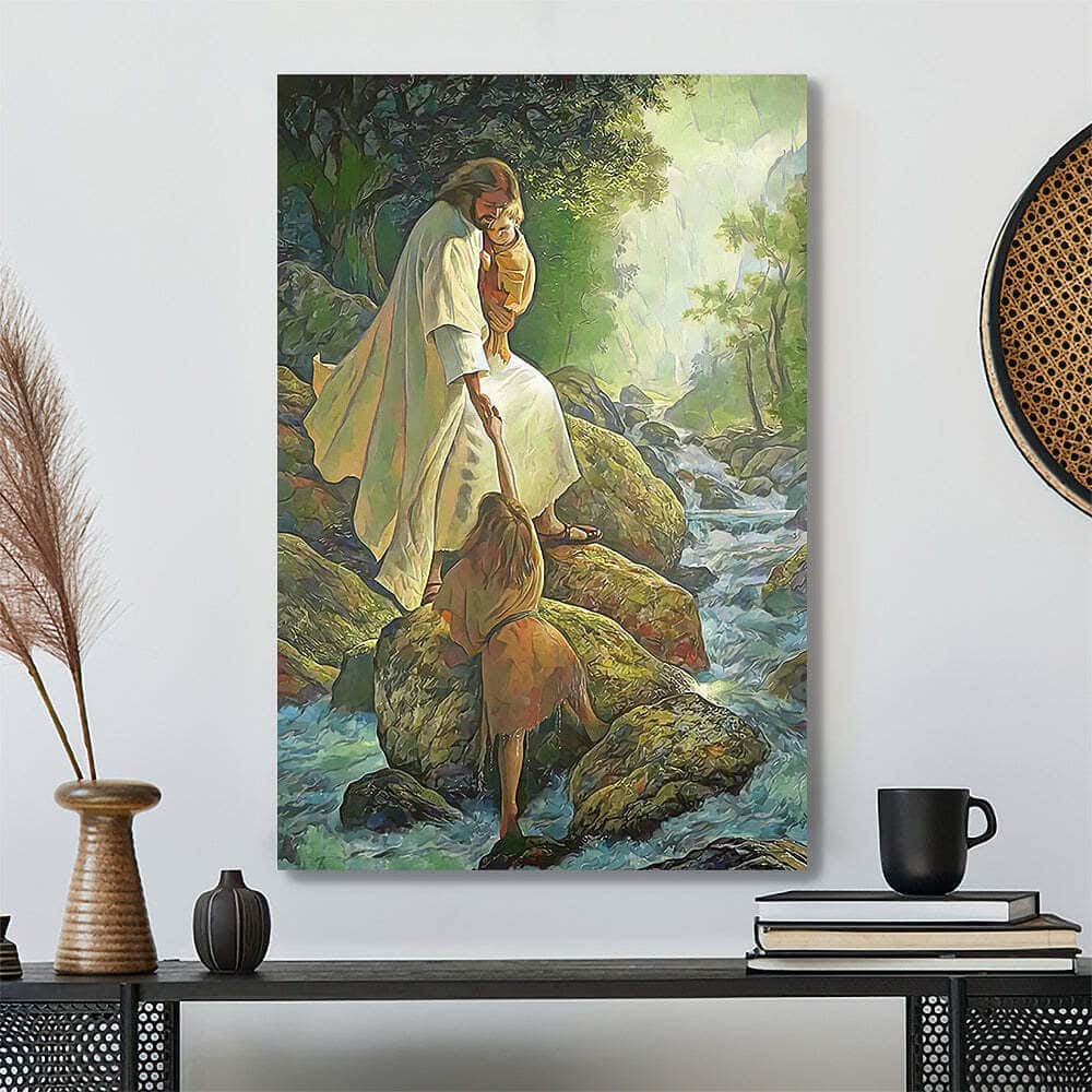 Jesus Christian Religious Portrait Jesus Christ Bible Verse Scripture ...