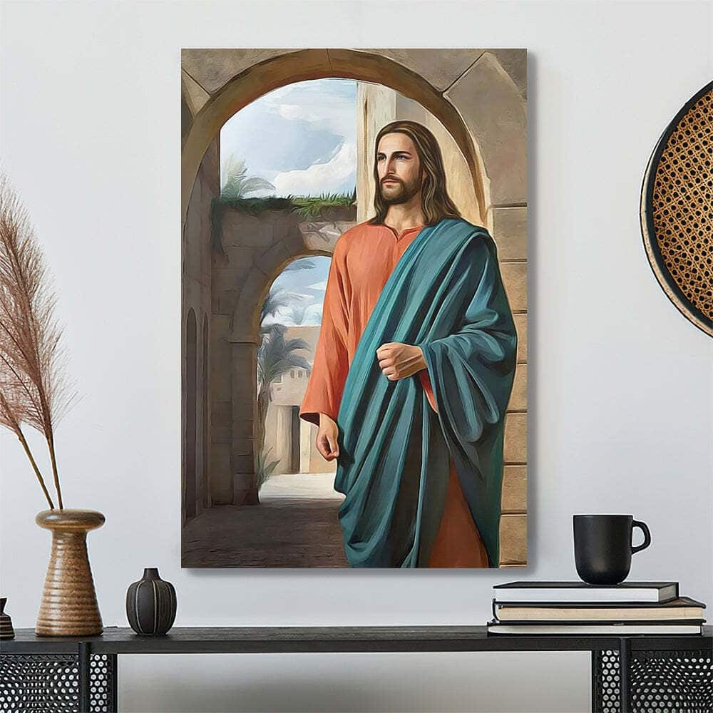 Christian Faith Jesus Christ Bible Verse Scripture Religious Canvas ...