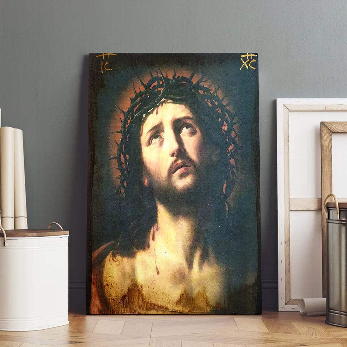Christian Canvas Print Jesus Christ After The Crucifixion - PODRoyal